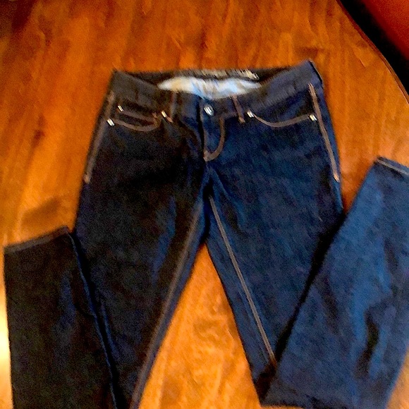 Express | Jeans | Express Skinny Jeans Dark Blue Size 4 | Poshmark